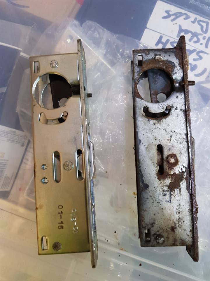 Corroded lock replaced with ISEO Montpelier Road | ASL Locksmiths